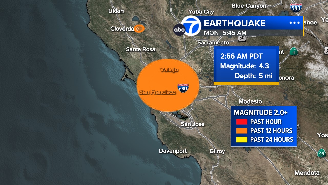 East Bay earthquake: 3.0 earthquake rattles Berkeley, near epicenter of ...