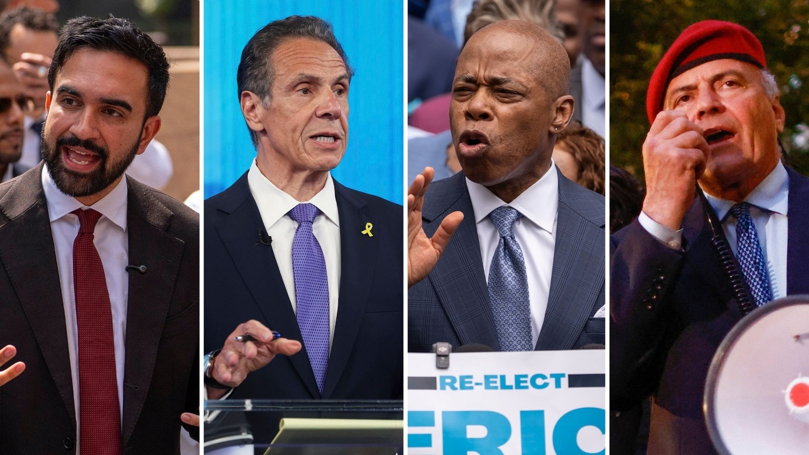 Mayor election NYC: Mamdani, Cuomo, Adams, Sliwa campaigns ramp up in race for New York City ...