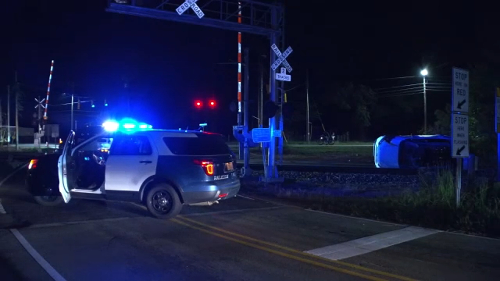 Driver crashes into railroad tracks in west Raleigh near Hillsborough ...