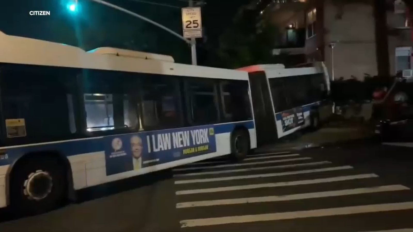 NYC MTA bus crashes into building in Riverdale, Bronx; no injuries ...