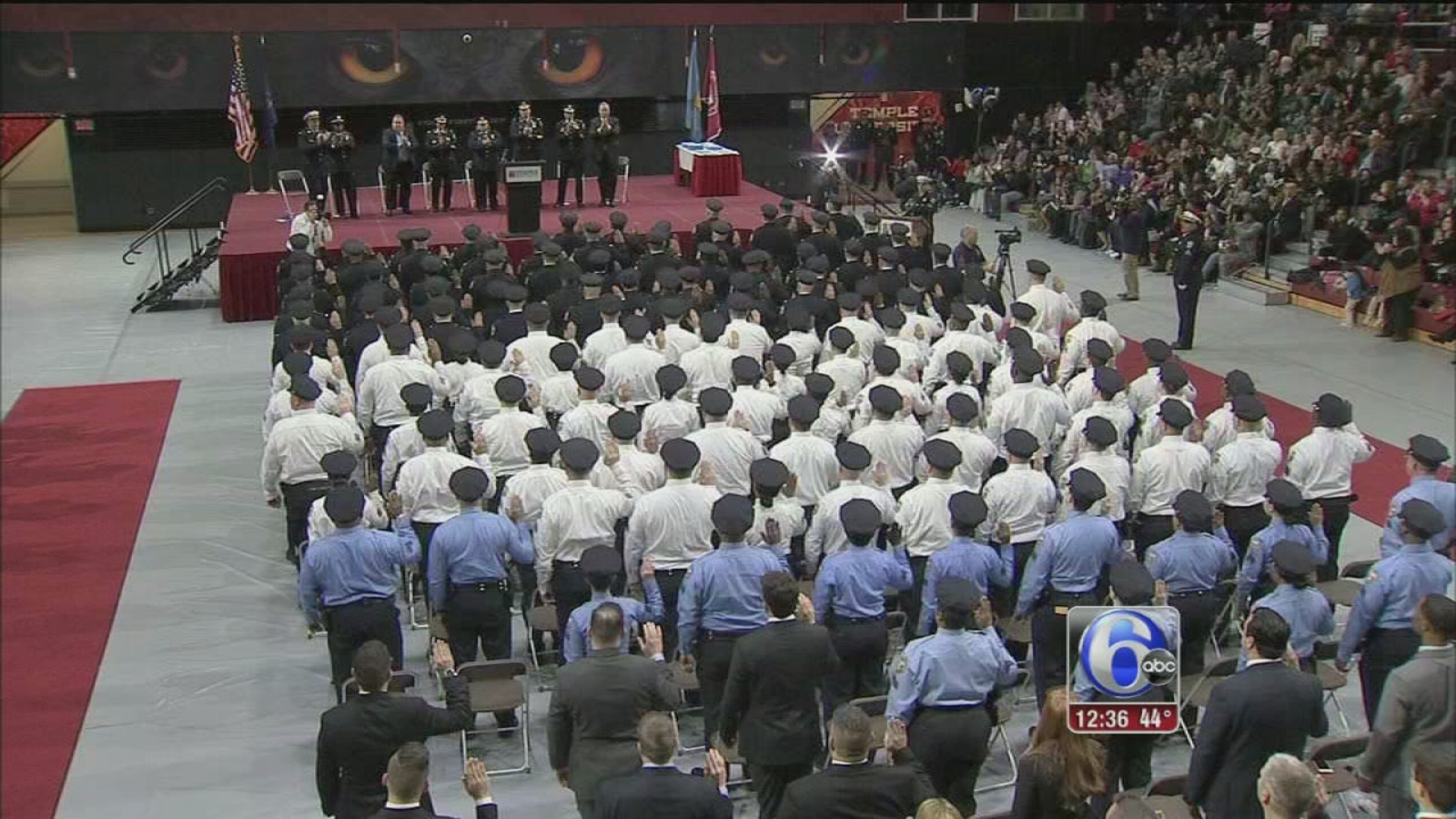 170 Philadelphia police officers promoted in special ceremony - 6abc ...