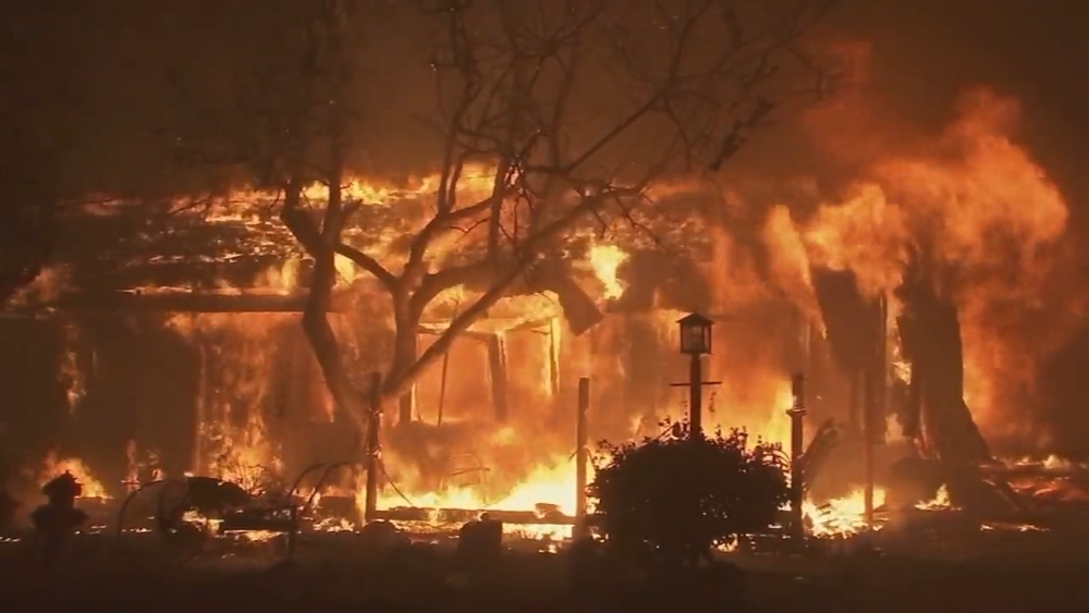 Glass Fire map shows wineries, hotels and landmarks destroyed and ...