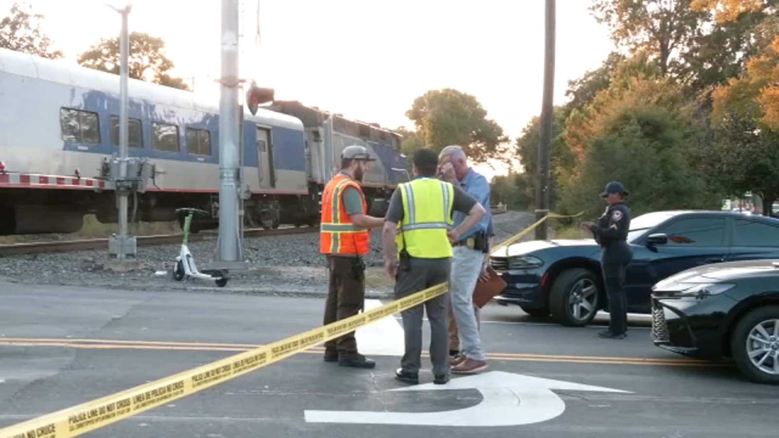 Durham train crash | Amtrak train collision closes two Durham ...