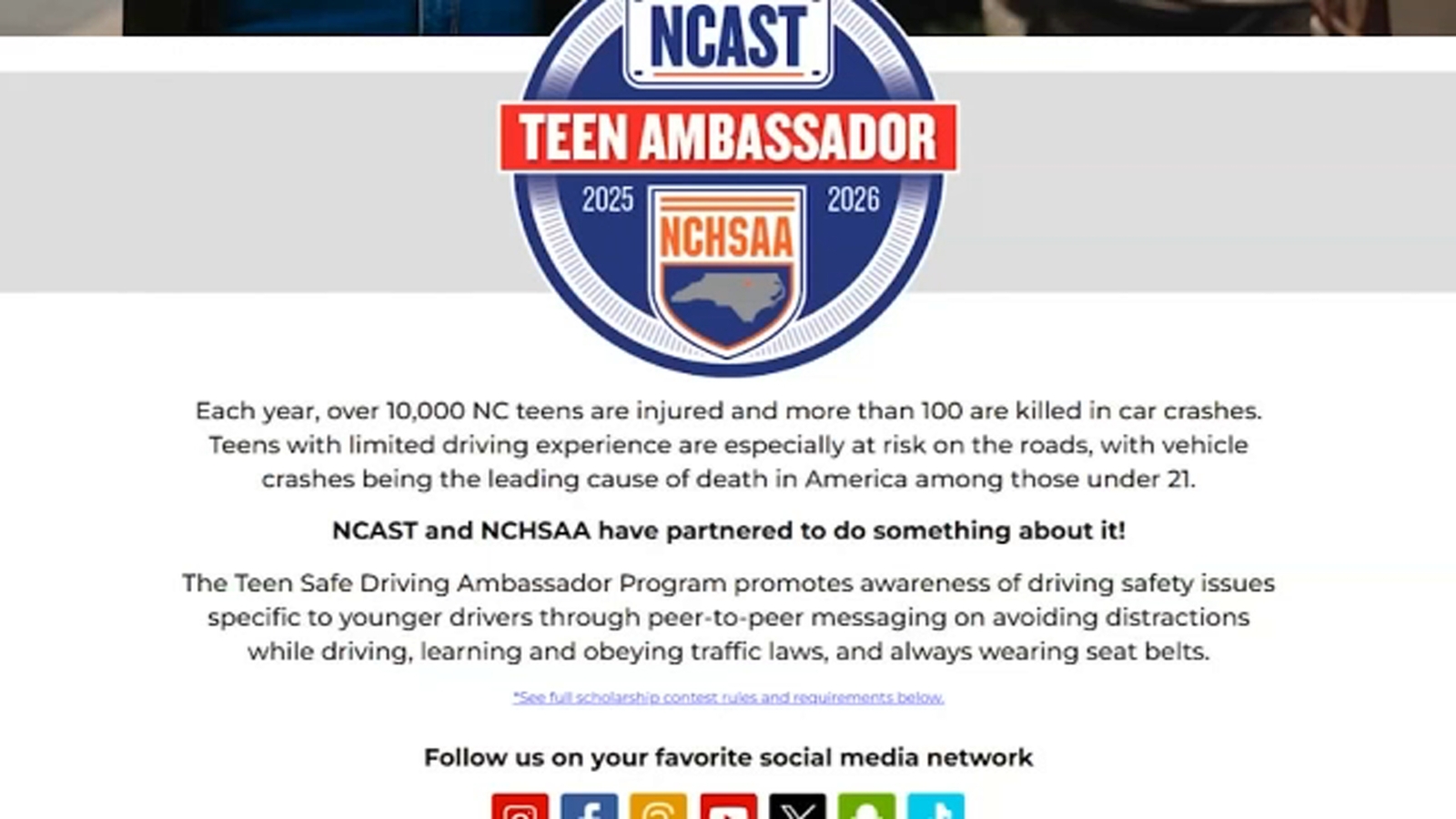 Teen Ambassadors | Alliance for Safe Transportation program aims to ...