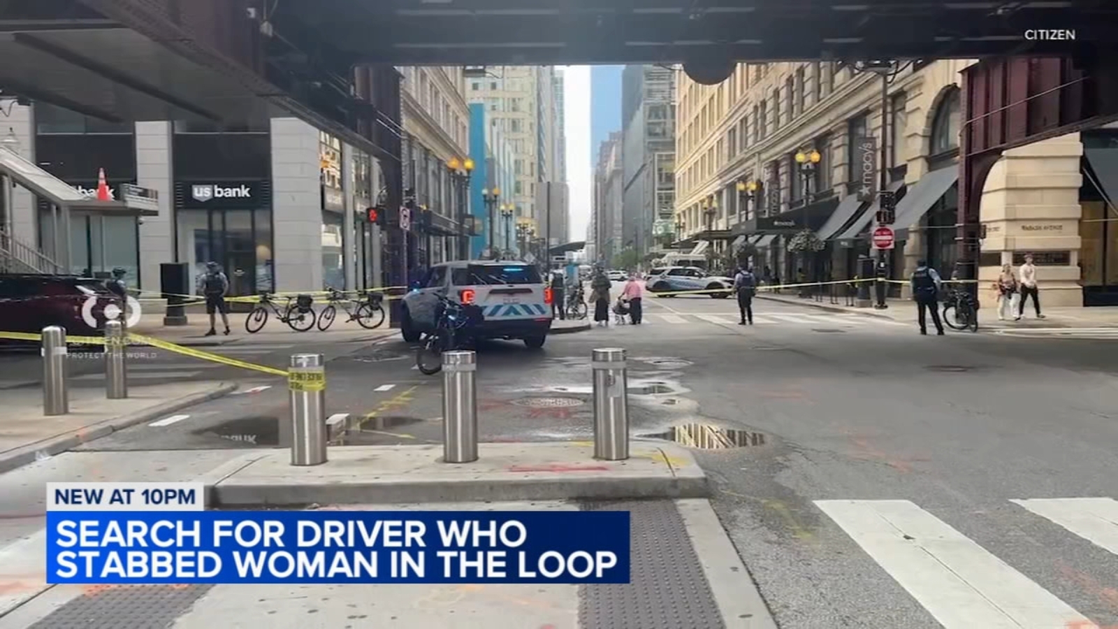 Stabbing Chicago Loop: Driver stabs woman during argument in 100-block ...