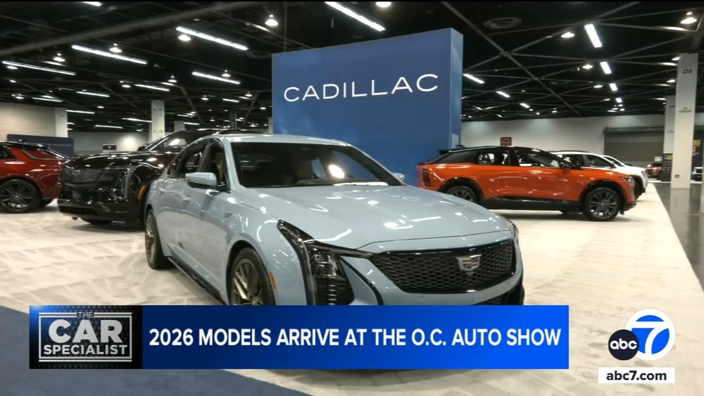 OC Auto Show 2024 returns for its 60th year in Anaheim - ABC7 Los Angeles