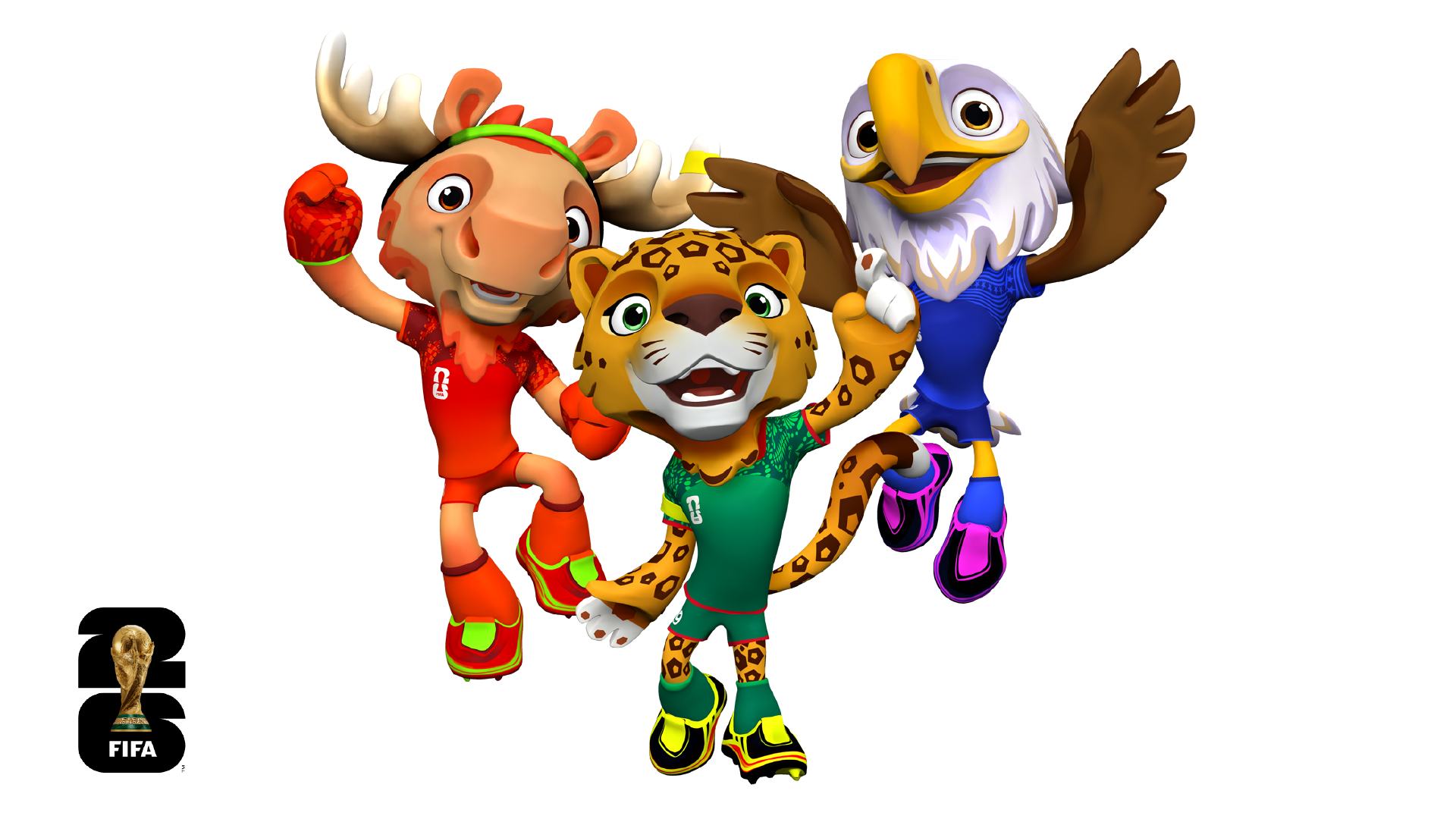 Meet Clutch, Maple and Zayu, the cute mascots set to star at FIFA's 2026 World Cup - ABC7 New York