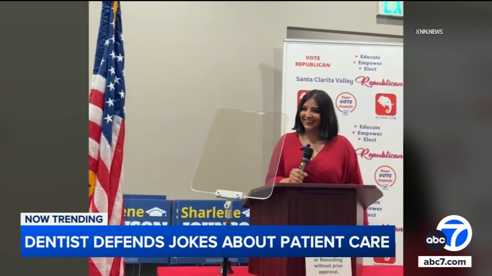Santa Clarita dentist Dr. Harleen Grewal defends viral joke about ...