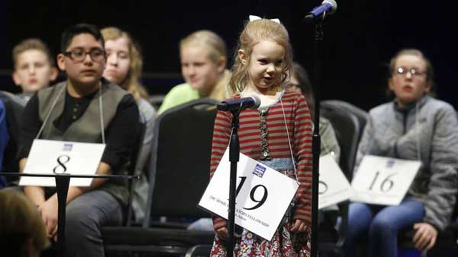 Edith Fuller, 5, will be youngest contestant in Scripps National ...