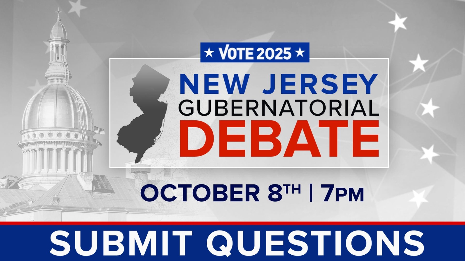 Submit questions for NJ governor's debate between Democrat Mikie Sherrill and Republican Jack ...