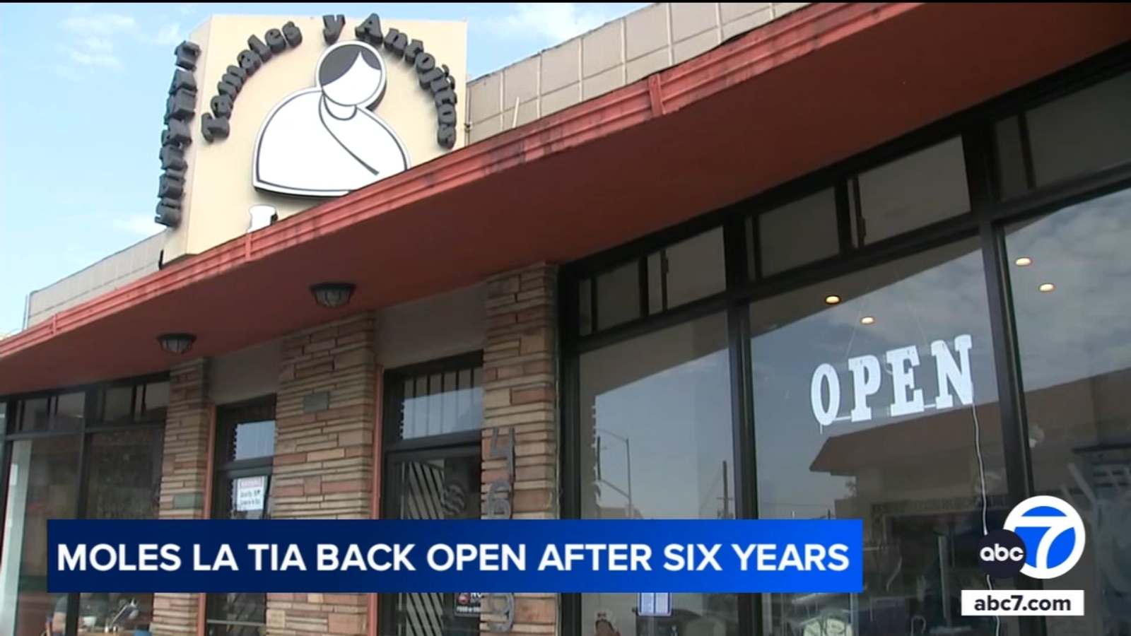 Beloved East LA Mexican restaurant Moles La Tia back open after 6 years ...