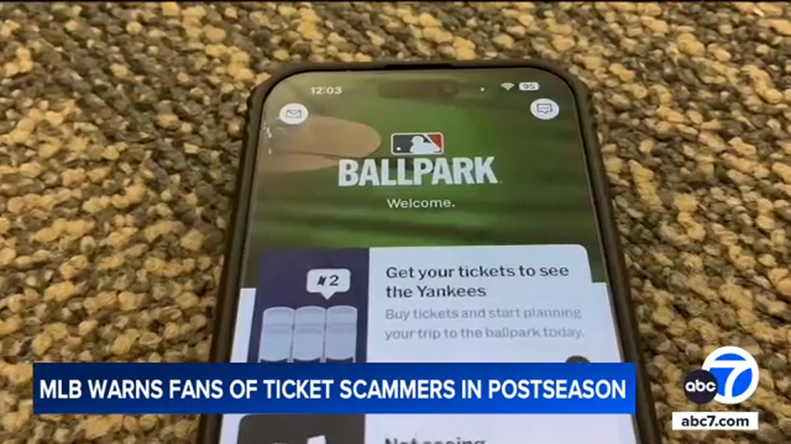 Dodger fan says tickets were stolen from MLB Ballpark app - ABC7 Los Angeles
