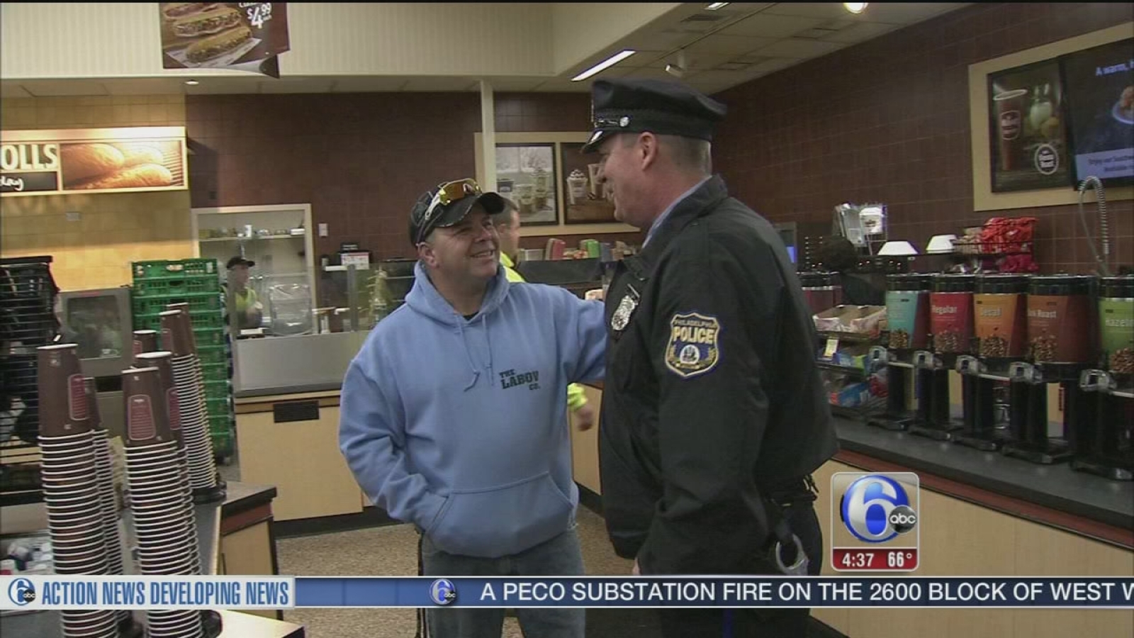 Cops, coffee and conversation - 6abc Philadelphia