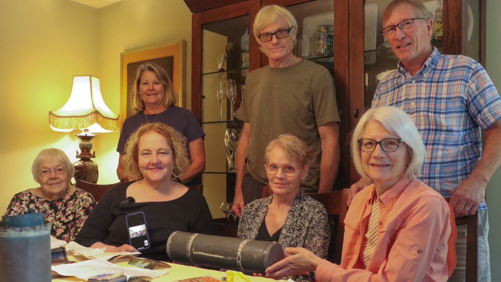 Family unearths decades of memories from time capsule buried in 1976 ...