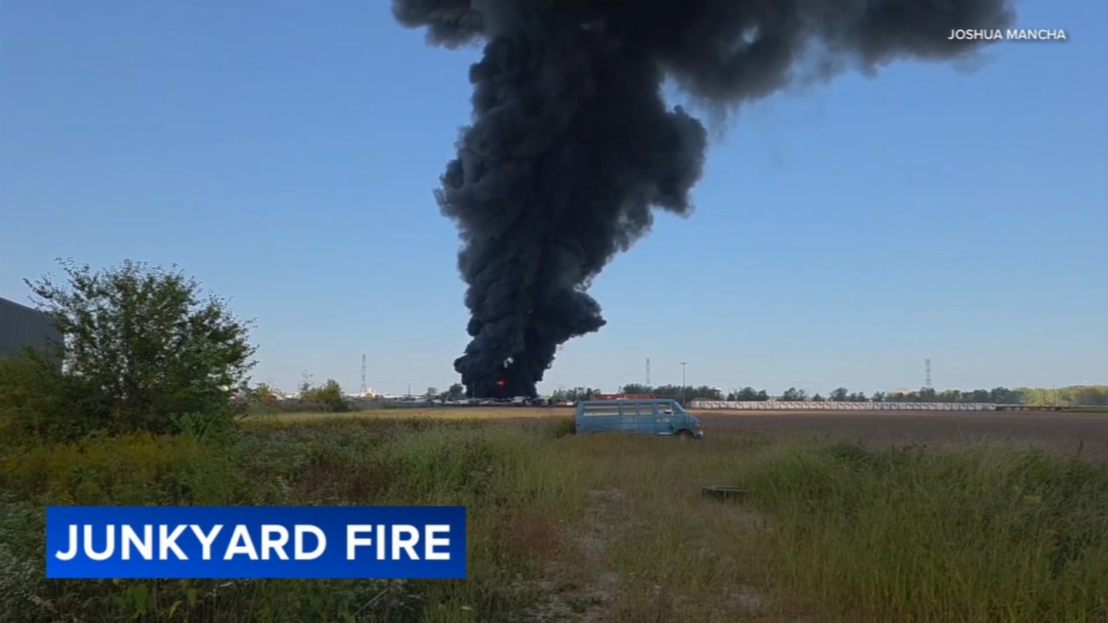 Fire Chicago Heights today: Junkyard fire breaks out at 630 E Joe Orr ...