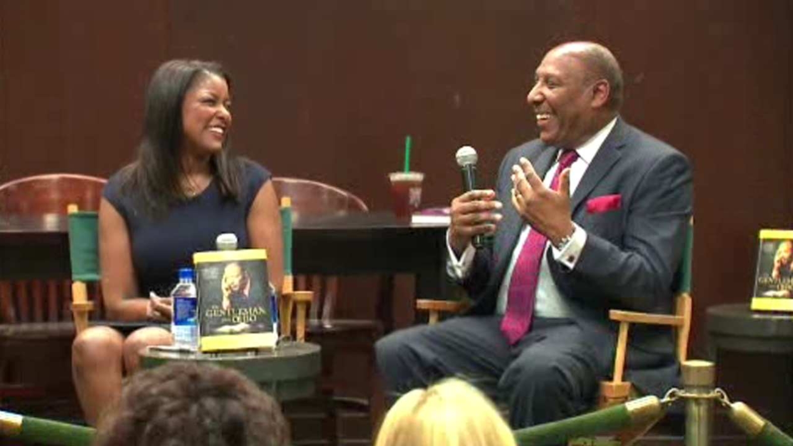 Lori Stokes holds discussion on late father's new autobiography ...