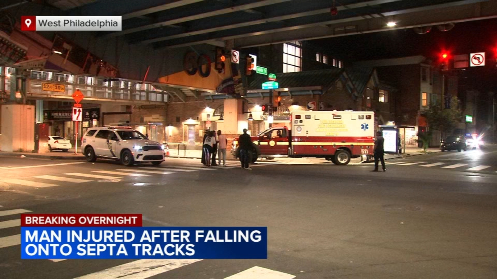Man injured after falling onto SEPTA tracks at 60th and Market streets ...