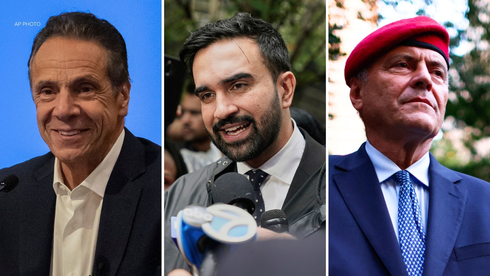 Vote 2025: Mamdani, Cuomo, Sliwa race for NYC mayor; Sherrill, Ciattarelli fight for NJ governor ...