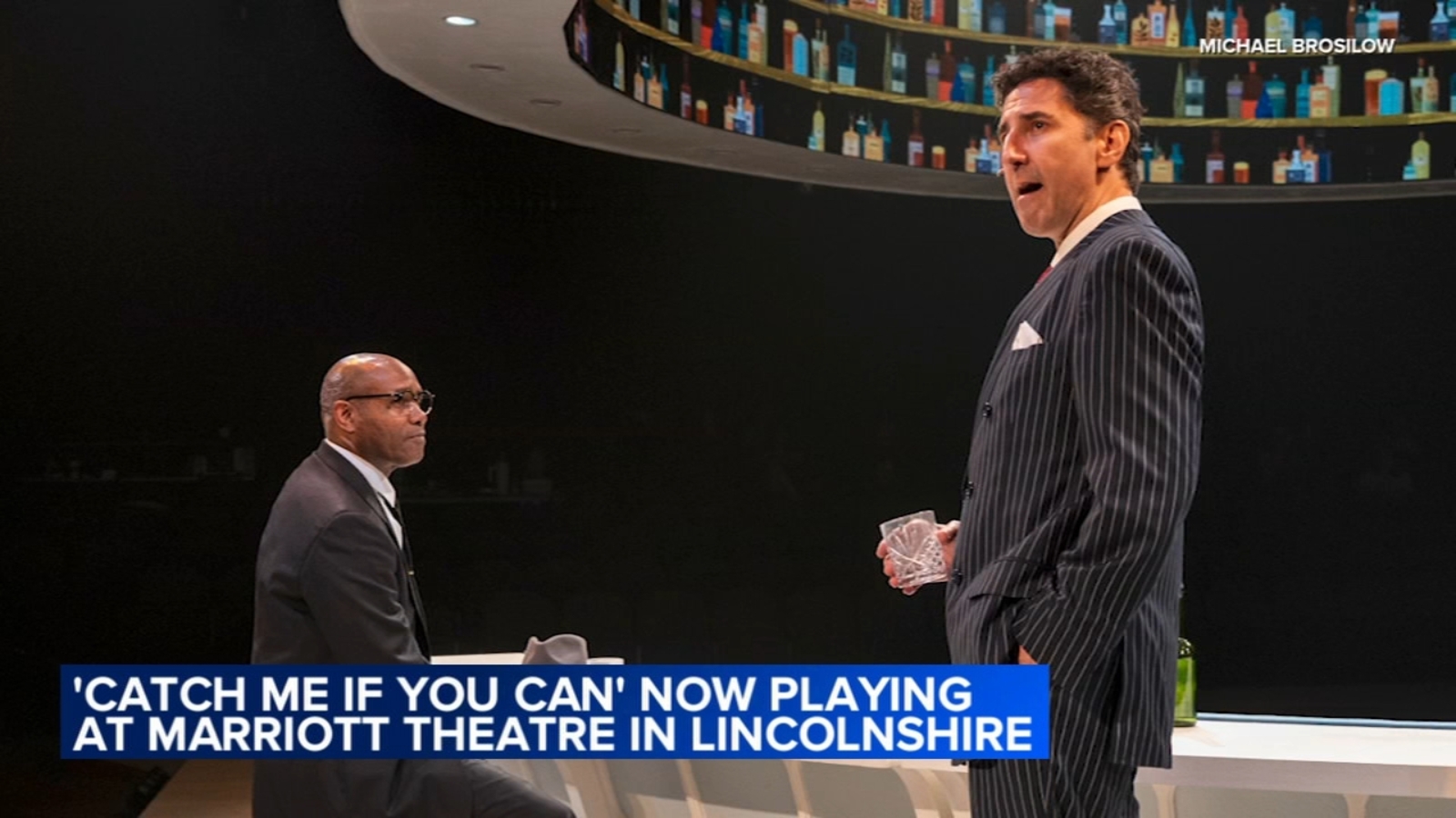 'Catch Me if you Can' musical on stage at Marriott Theatre in ...