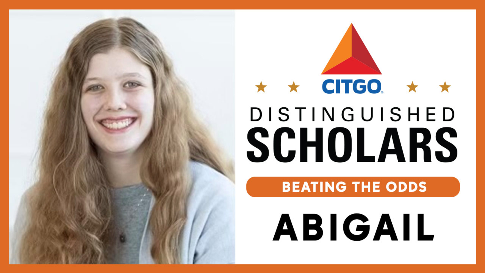 CITGO Distinguished Scholars: Spirit (Abigail) - ABC13 Houston