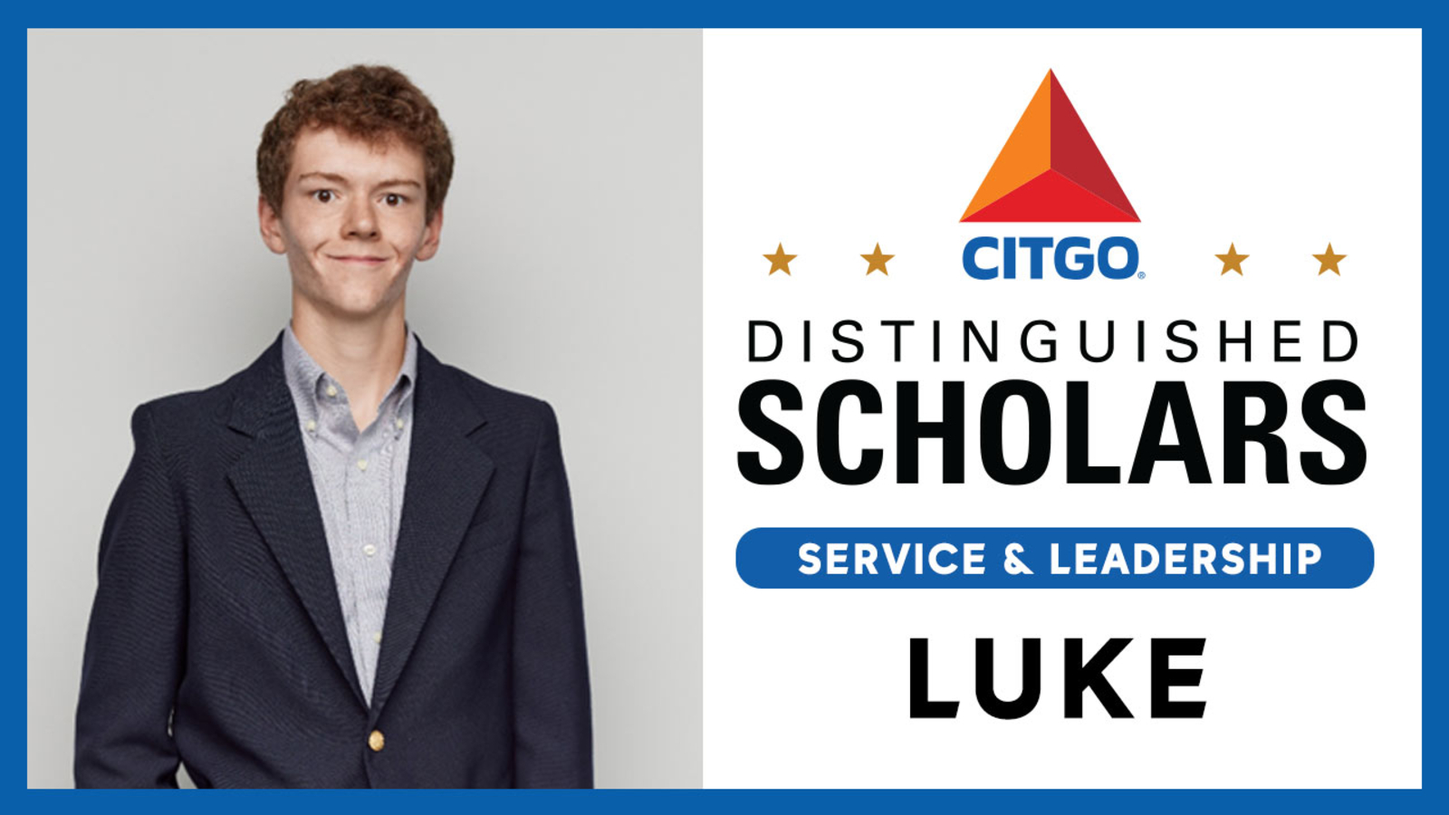 CITGO Distinguished Scholars: Service & Leadership (Luke) - ABC13 Houston