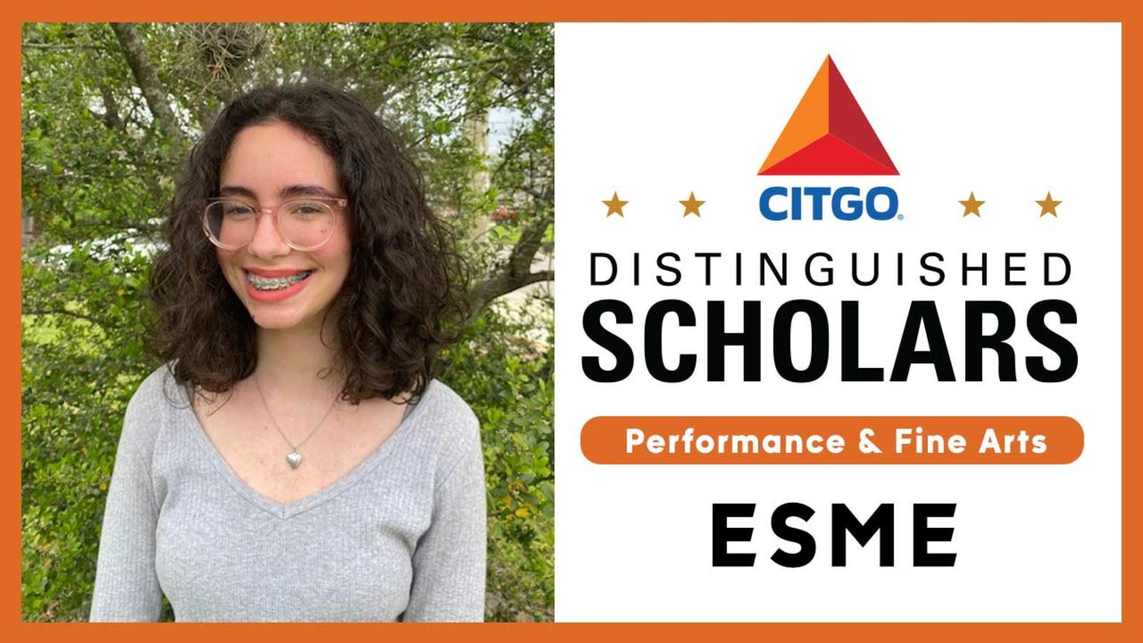 CITGO Distinguished Scholars: Performing and Fine Arts (Esme) - ABC13 ...
