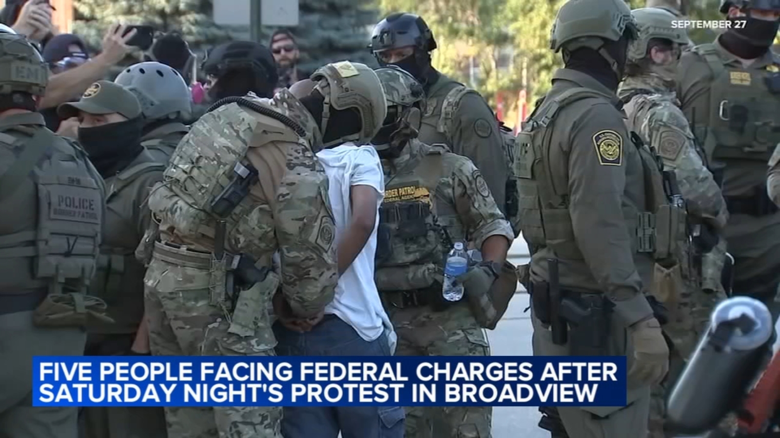 ICE in Chicago protest: Neurodivergent man among 5 charged after clash ...