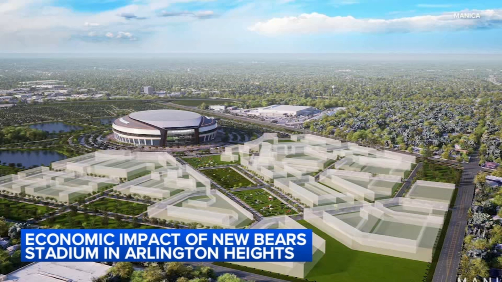 New Bears stadium renderings released, along with report on projected ...