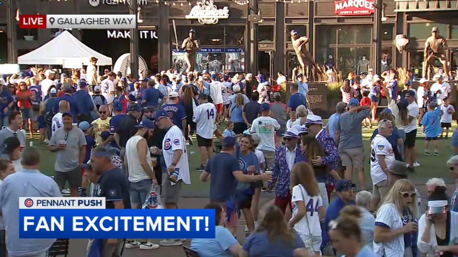 Chicago Cubs beat San Diego Padres in first MLB playoff game at Wrigley ...