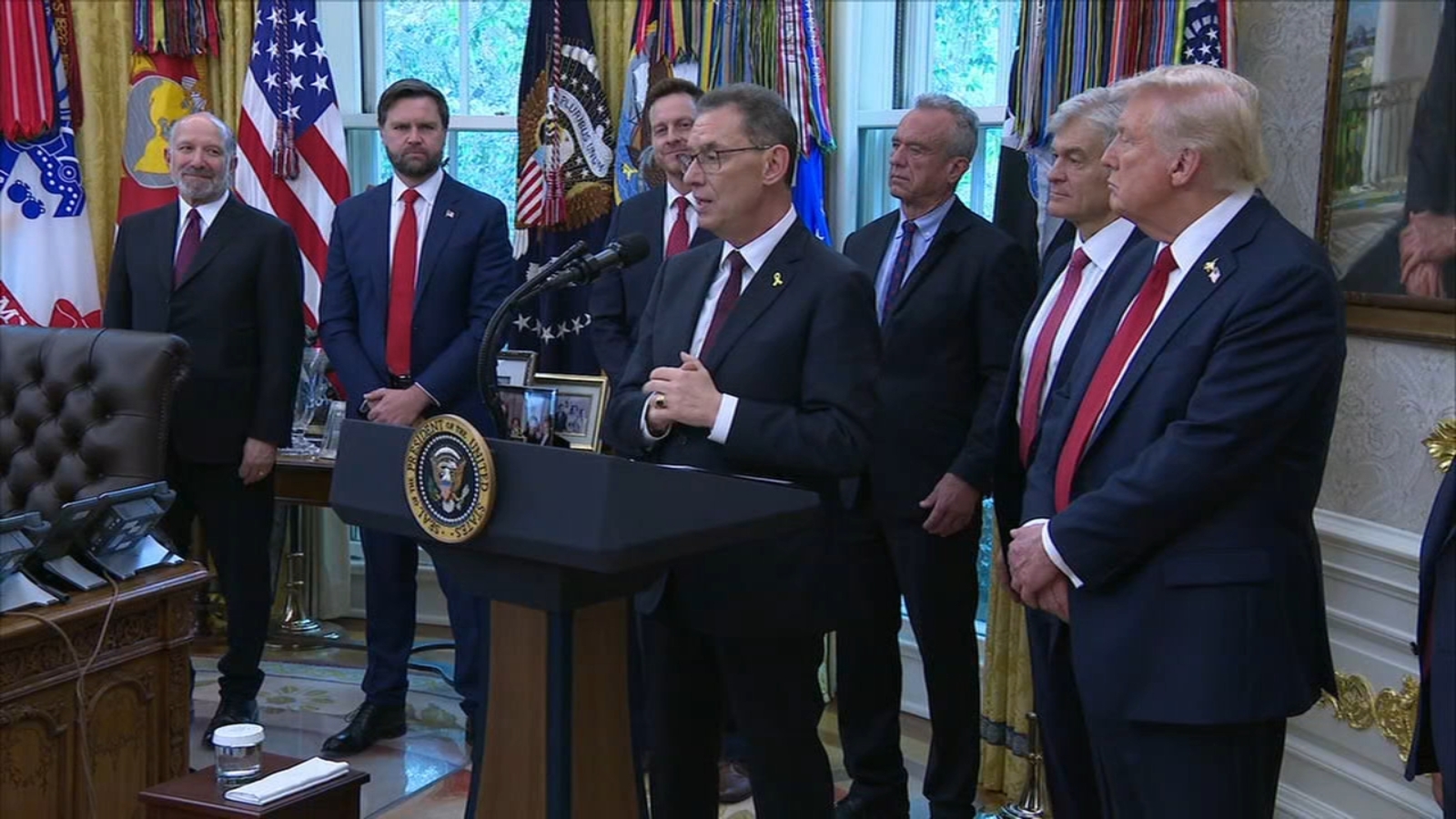 Pfizer CEO Albert Bourla agrees to lower prescription drug prices for ...