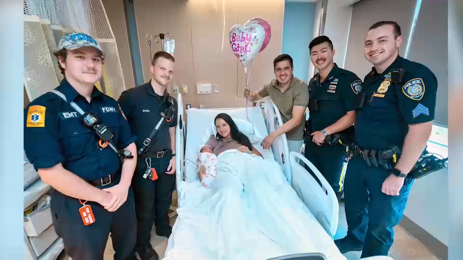 MTA Heroes: MTAPD helps deliver baby girl on side of highway in New ...