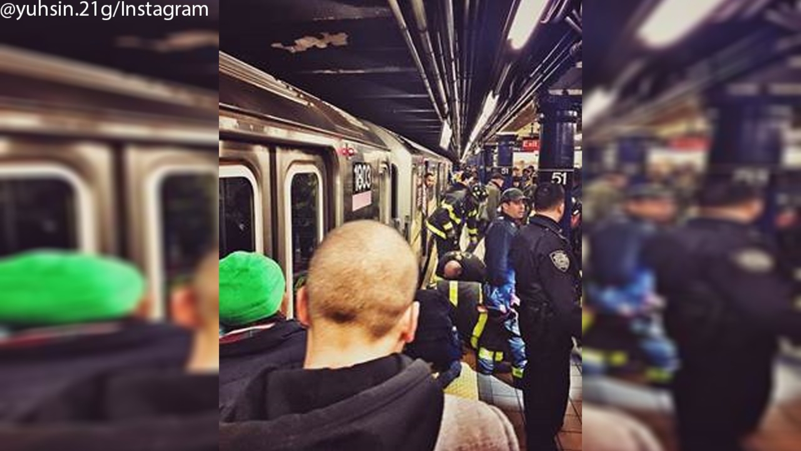 Woman in critical condition after falling onto tracks and being struck ...