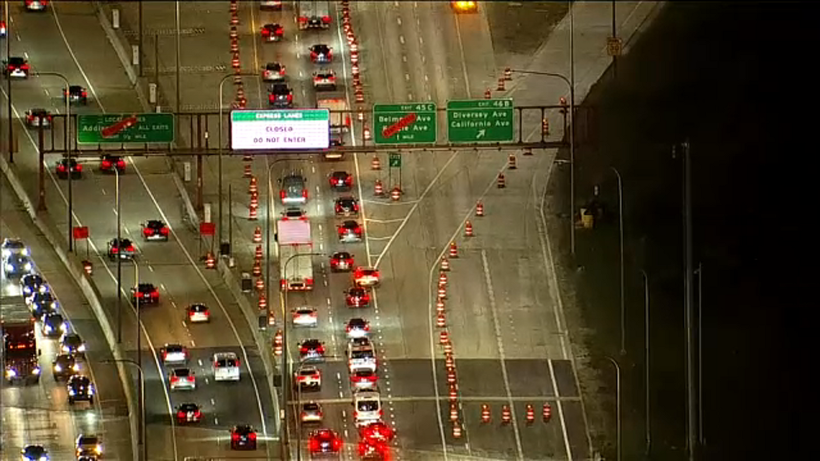Kennedy Expressway construction: All outbound lanes to reopen, ending lane closures ahead of ...
