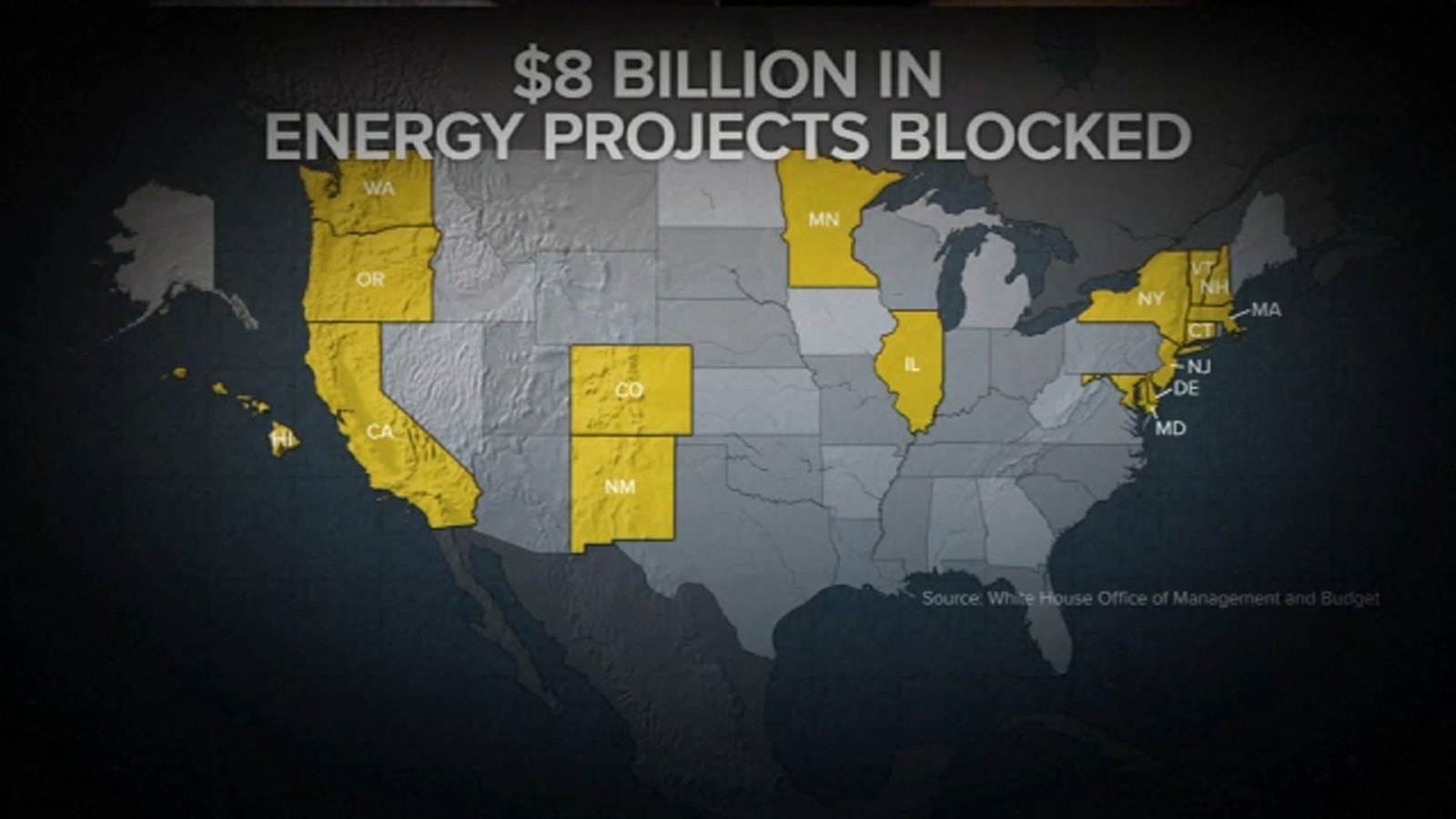 Trump administration cuts nearly $8B in clean energy projects in blue ...