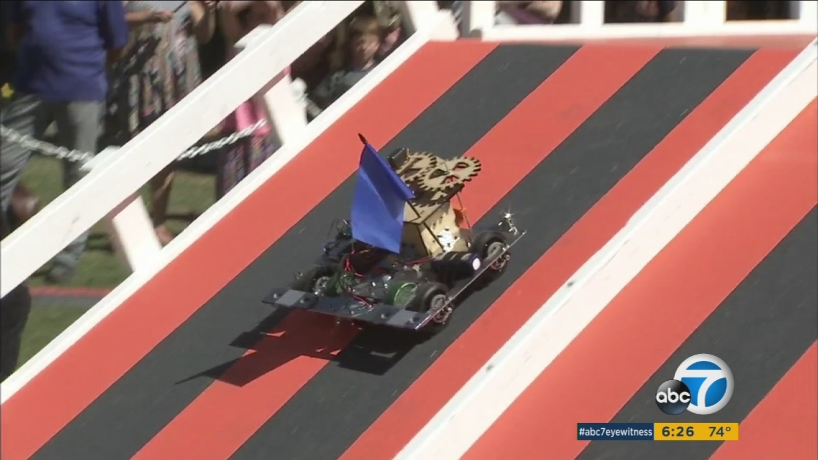 Caltech engineering students build obstacle course crushing robots ...