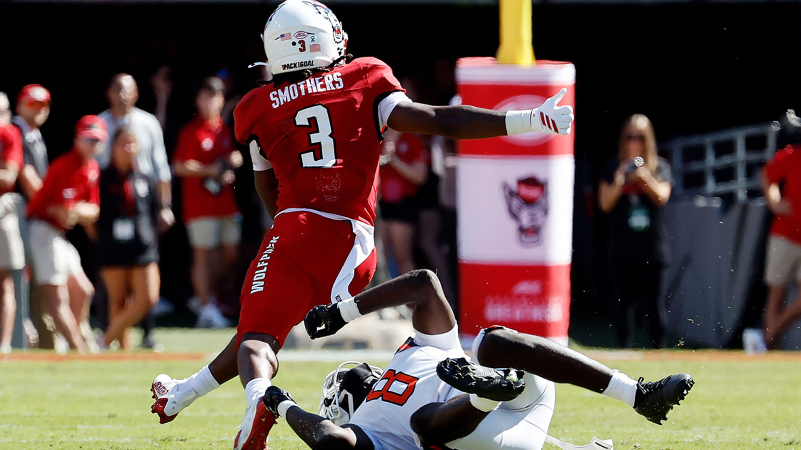 Campbell at NC State | NC State bounces back, clobbers Campbell 56-10 ...
