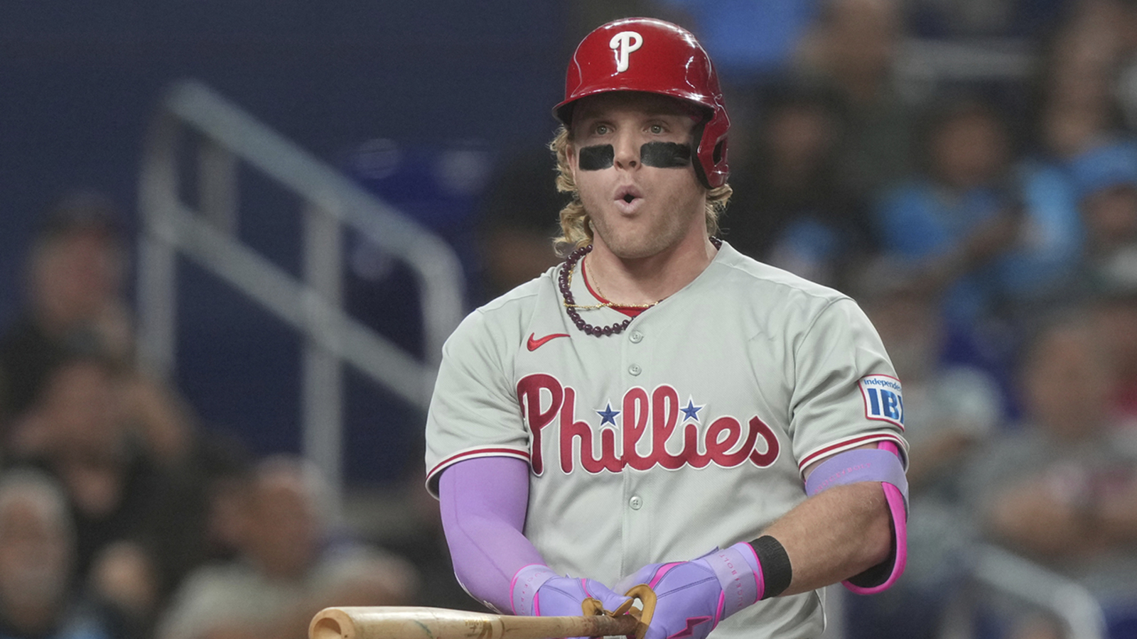 Harrison Bader out of Phillies' Game 2 starting lineup vs Dodgers ...