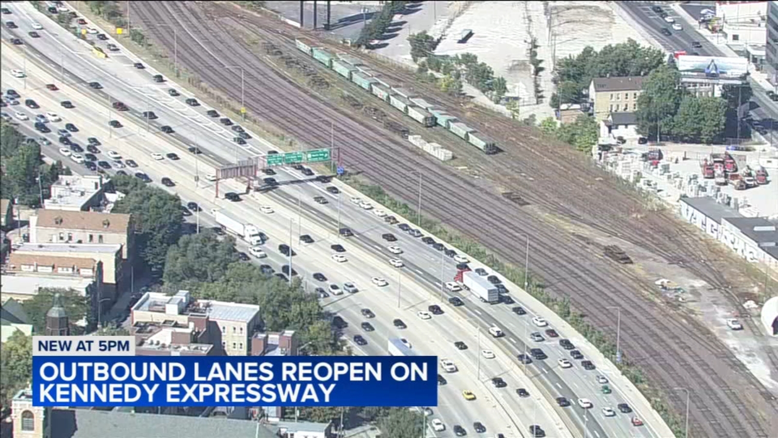 Kennedy Expressway construction: All I-90 outbound lanes reopened ...