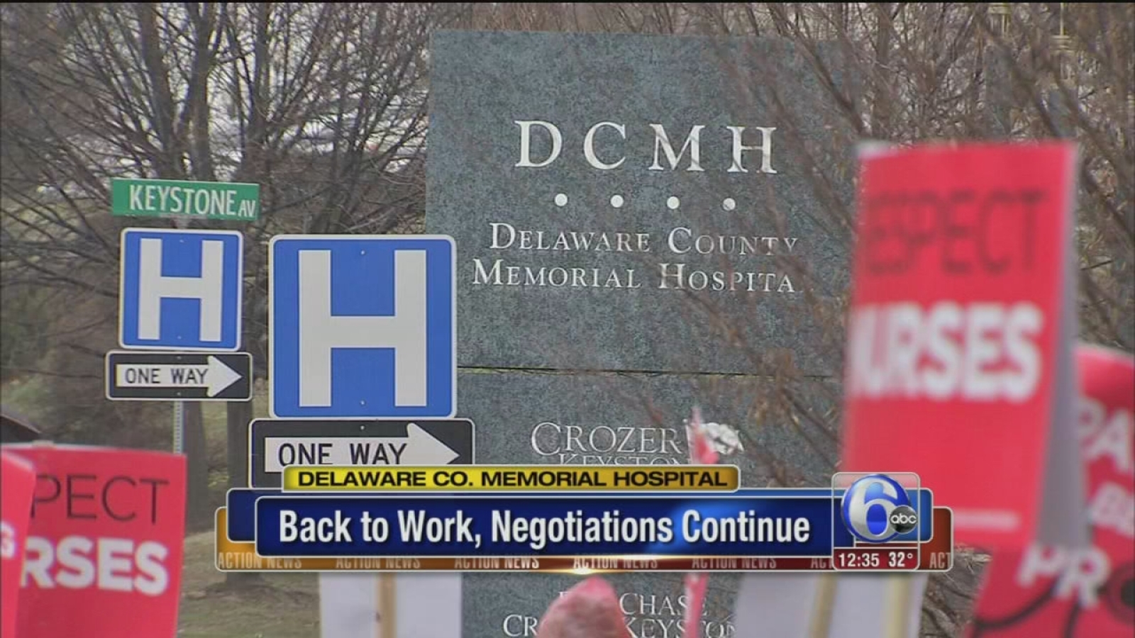 Delaware County Memorial Hospital nurses back to work - 6abc Philadelphia
