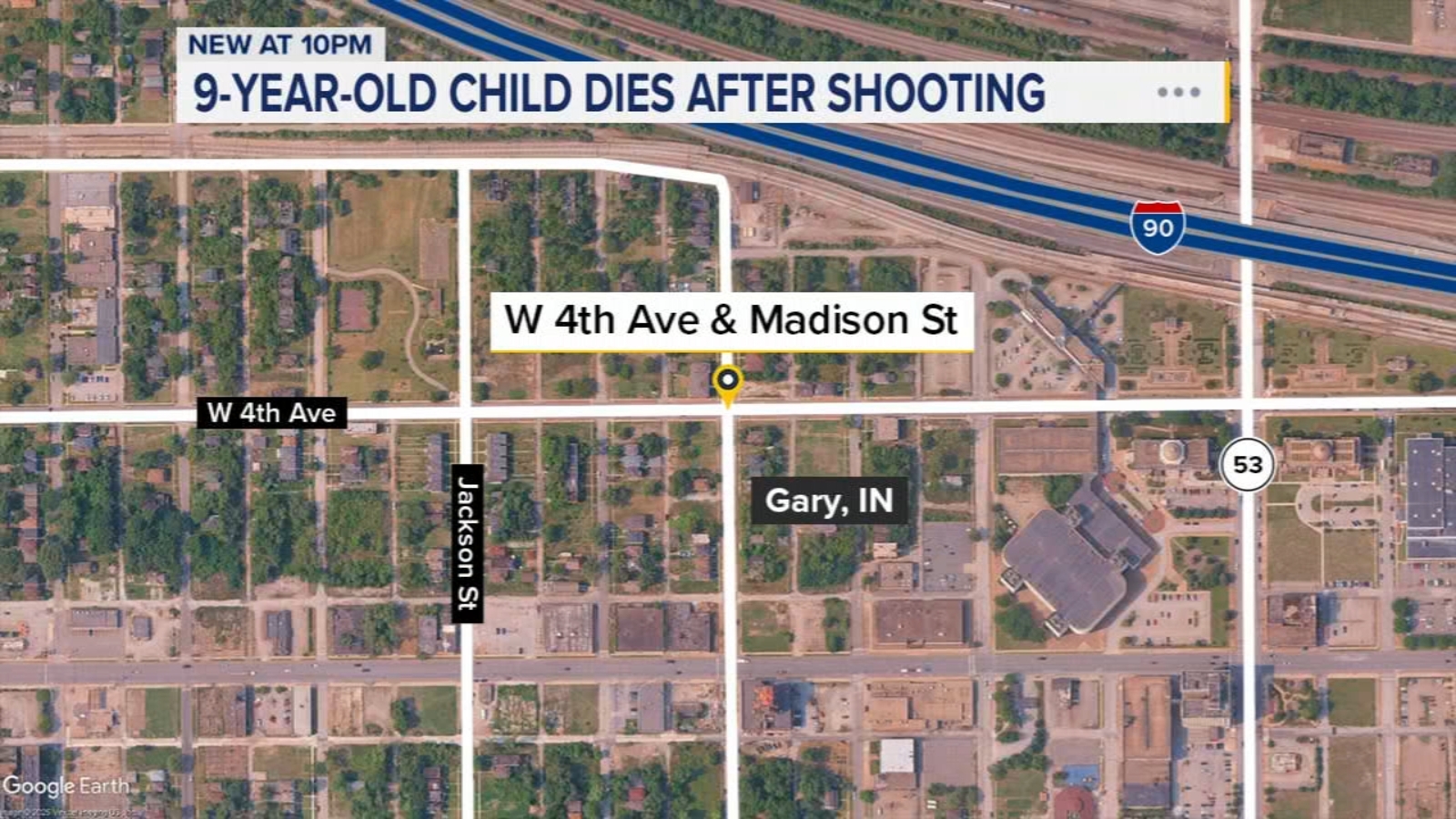 Gary, Indiana shooting: 9-year-old child dies after being shot at home ...