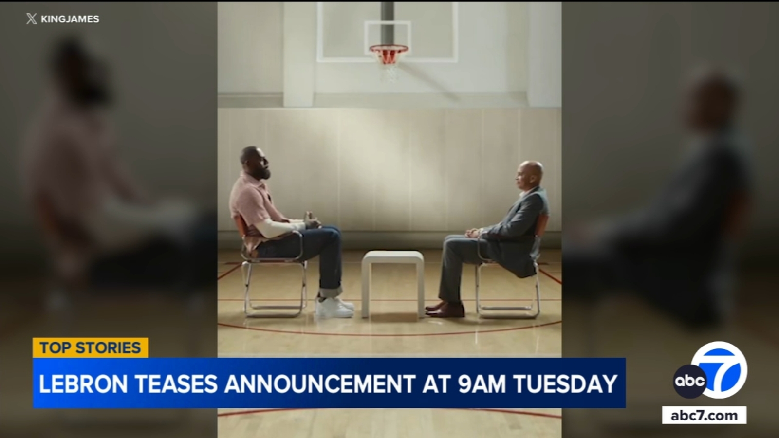 LeBron James teases "Second Decision," raises speculation about retirement - ABC7 Los Angeles