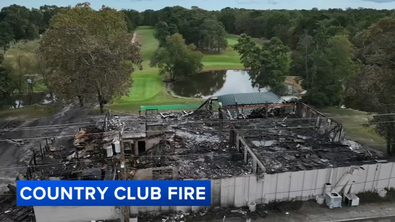 Fire breaks out at main building of Frog Rock Golf and Country Club in ...
