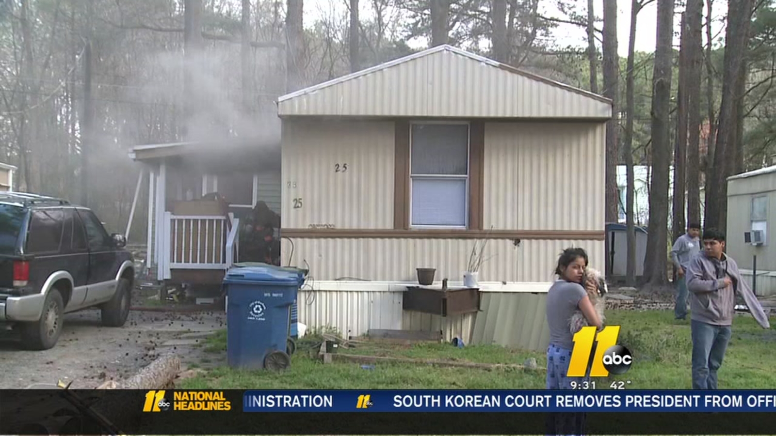 Crews battle Durham house fire - ABC11 Raleigh-Durham