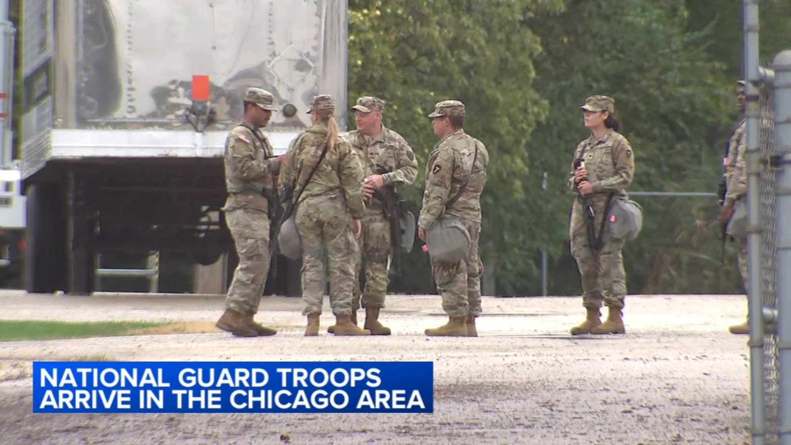National Guard Chicago news: Texas National Guard troops arrive in ...
