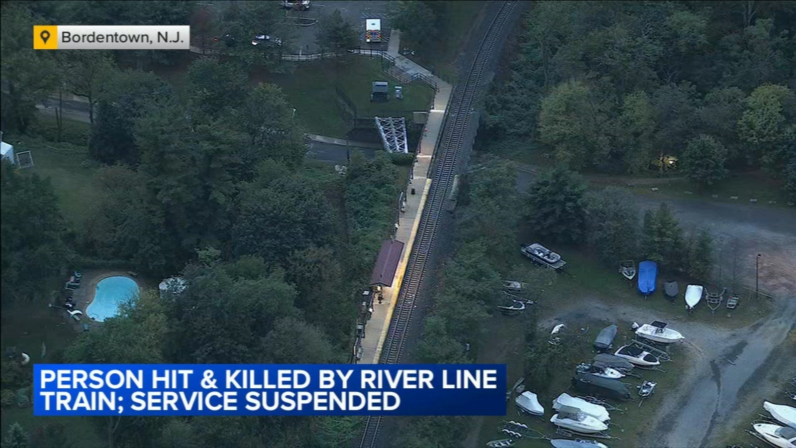 River Line trains resume after pedestrian fatally struck near the ...