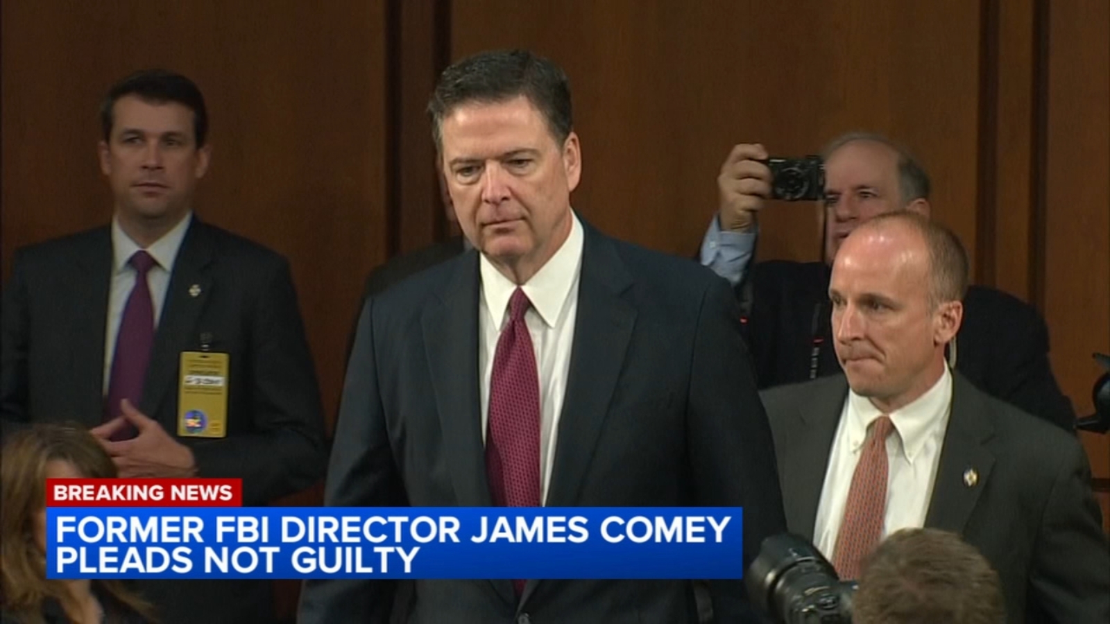 James Comey indictment: Former FBI Director pleads not guilty on ...
