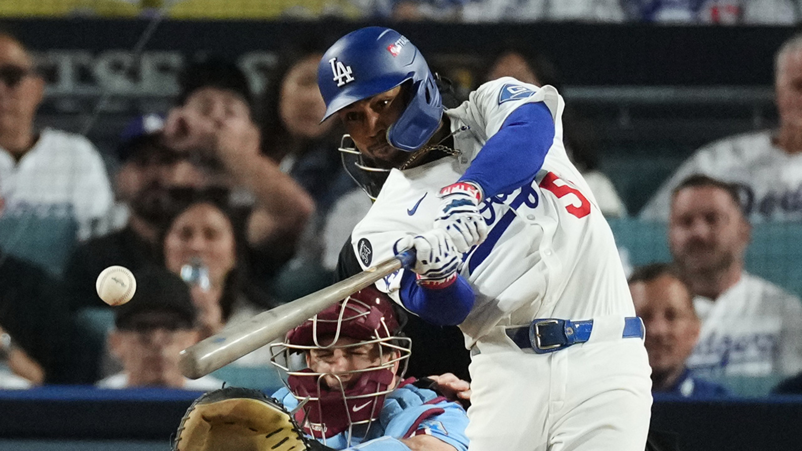 NLDS Game 3: Phillies avoid sweep with 8-2 win over Dodgers - ABC7 Los ...