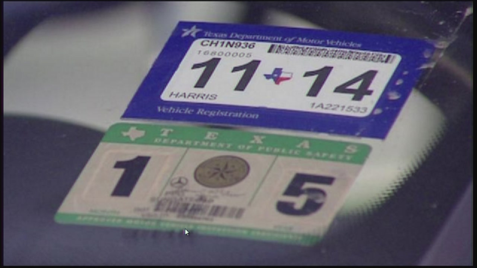 Texas Vehicle Inspection Sticker For In 2014