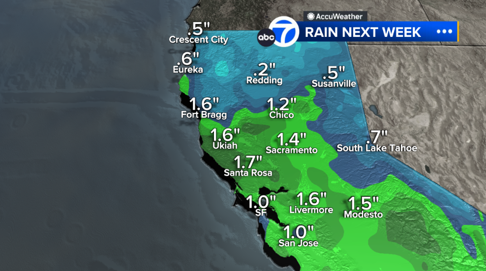 San Francisco Bay Area weather: 1st significant storm of season to ...