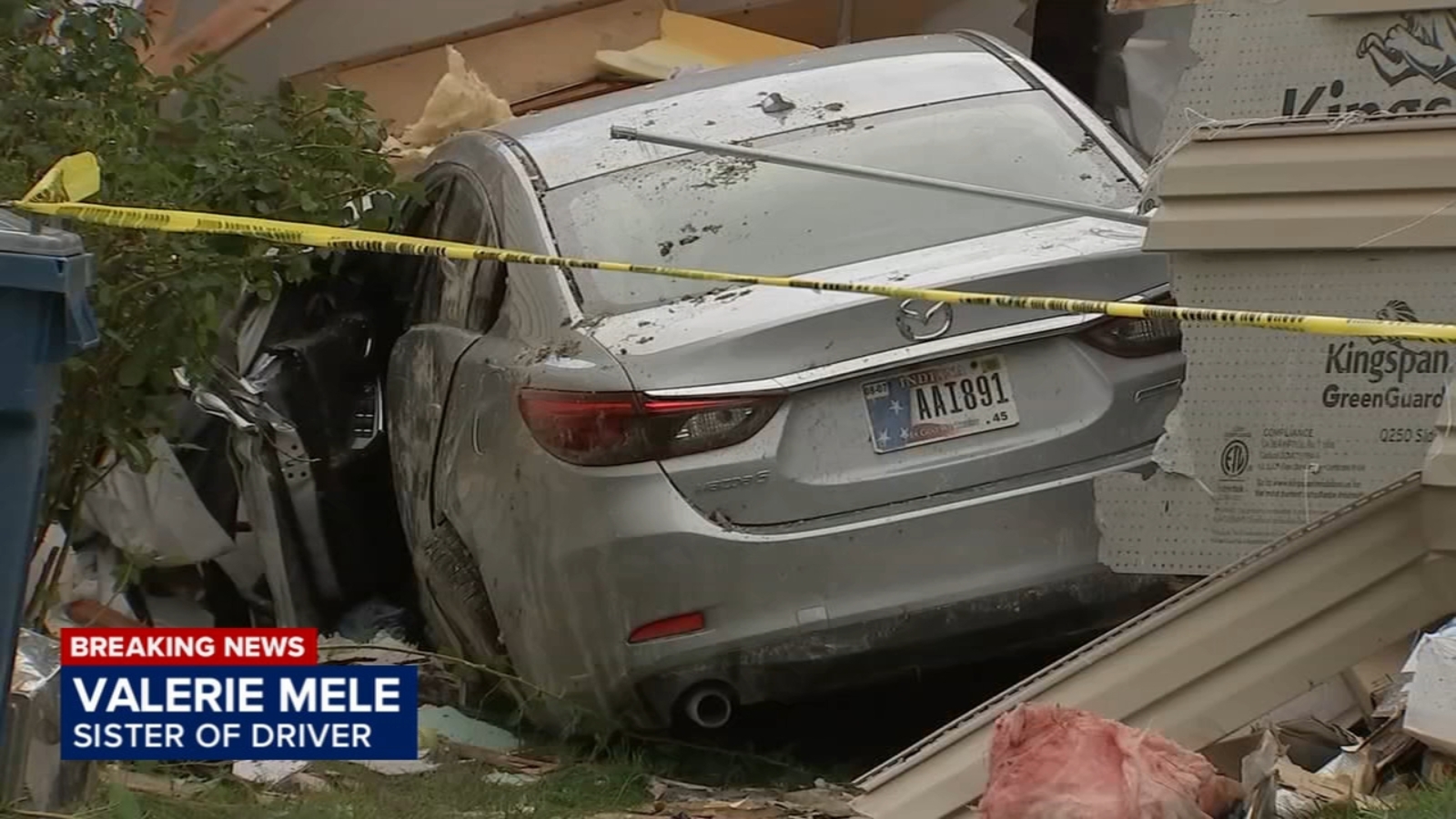 Car crashes into Hanover Park home on Woodlake Drive; 2 injured, police ...
